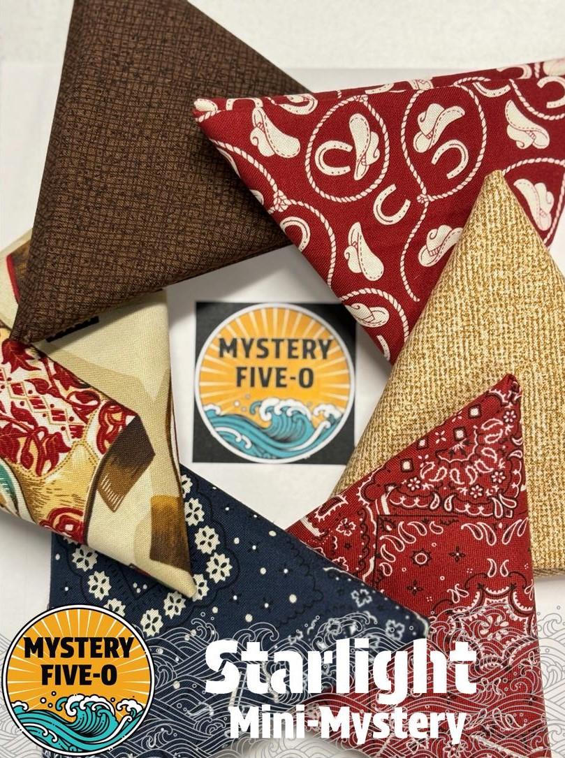 Mystery Five-0 Mini Mystery Bundle - Ride 'em Cowboy – Affinity For Quilts, Inc.