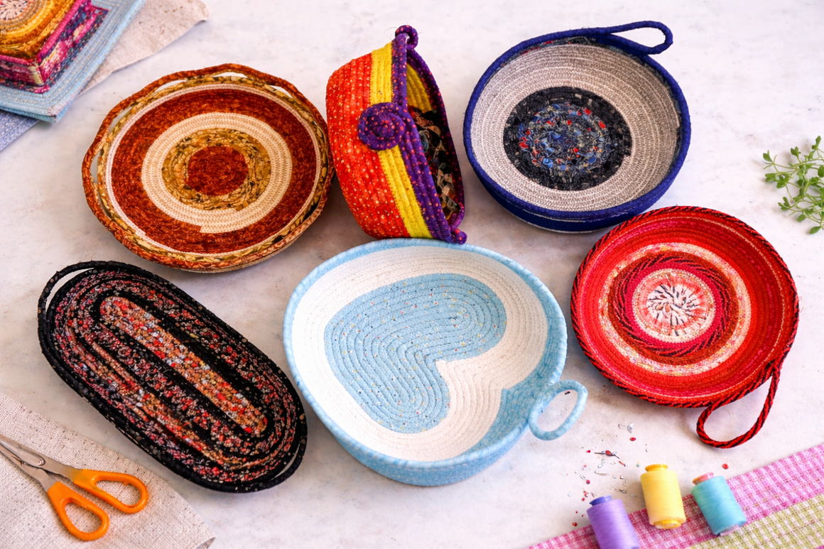 Clothesline Bowl Class Saturday, March 7, 2026 – Affinity For Quilts, Inc.