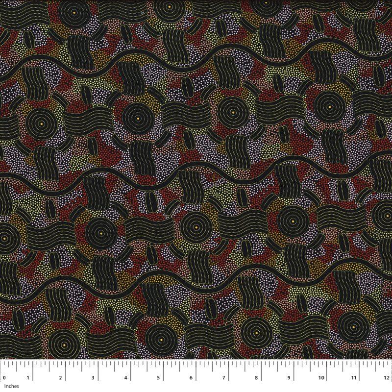 M & S Textiles Australia Rain Dreaming Gold GABTG – Affinity For Quilts ...