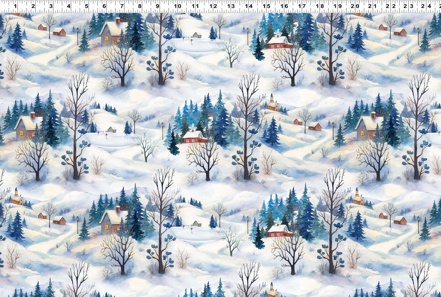 * Pre-Order* Quilt Minnesota Toile Light Navy Y4884-93 – Affinity For ...