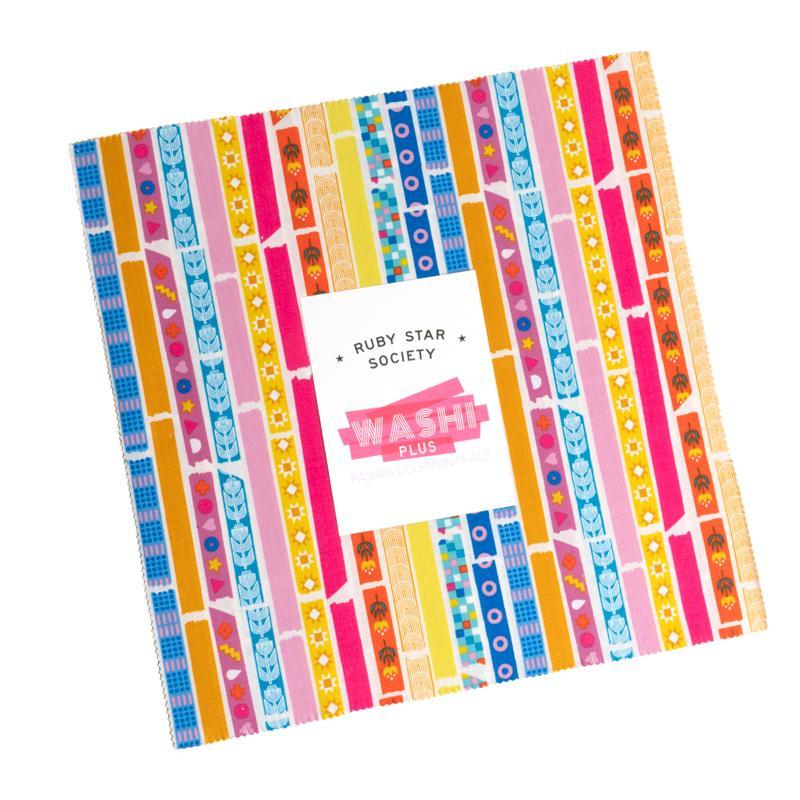 Ruby Star Society Washi Plus Layer Cake 42 assorted pieces measuring 1 ...