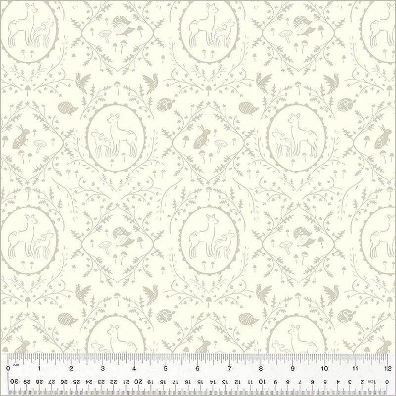 Windham Fabrics Forest Tales Dainty Damask 54442-2 Ivory – Affinity For ...
