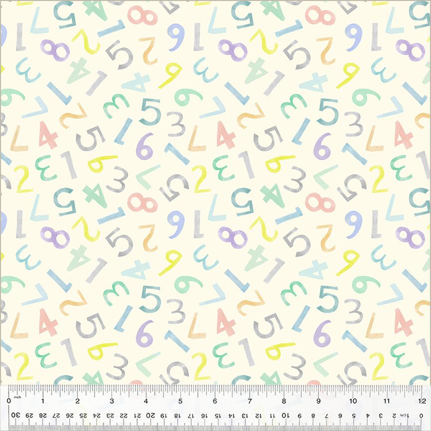 Windham Fabrics Count on Me Learning Numbers Ivory 53899-1 – Affinity ...